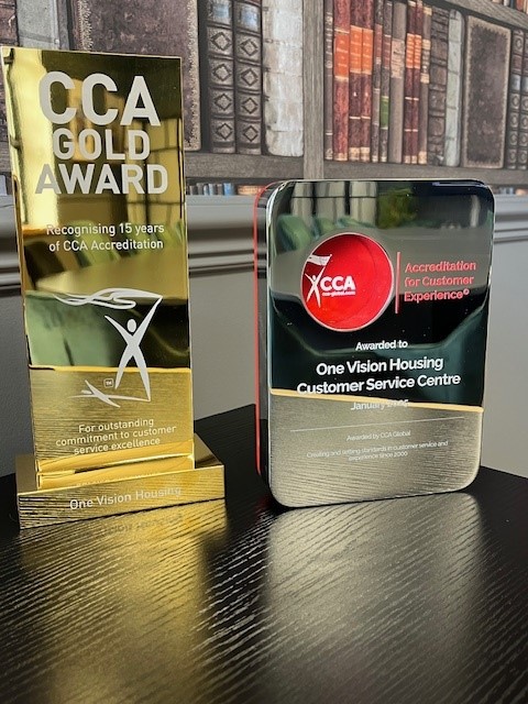 Customer Services Centre proudly achieve a Gold Award for 15 years CCA ...